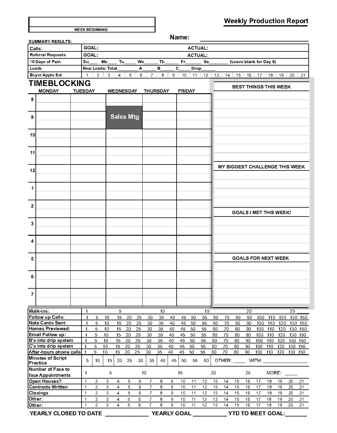 Weekly-Production-Report – CLME